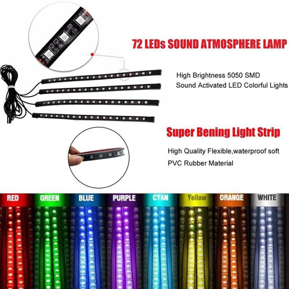 LED Ambient Light Car Accessories Interior Light C... – Vicedeal