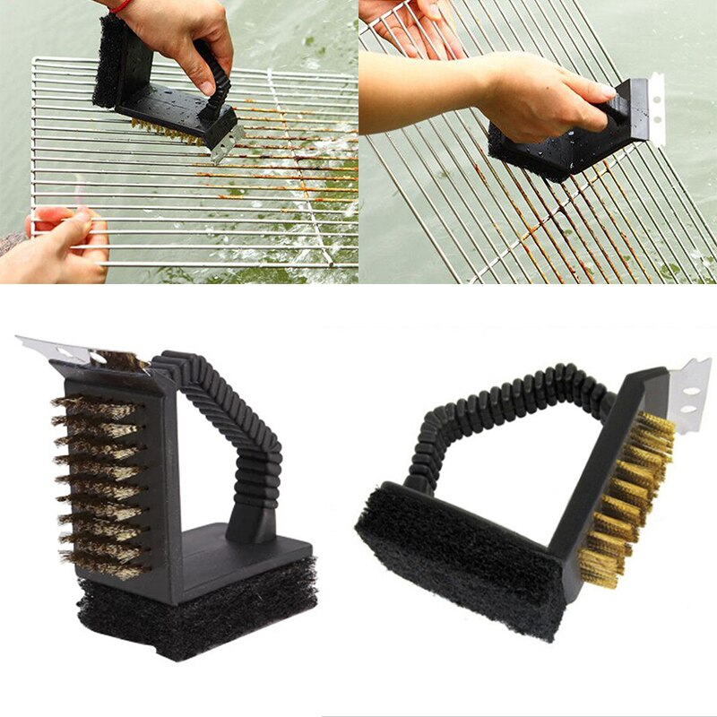 BBQ Reiniging Cleaner Thuis Barbecue 3 in 1 met Sc... – Vicedeal