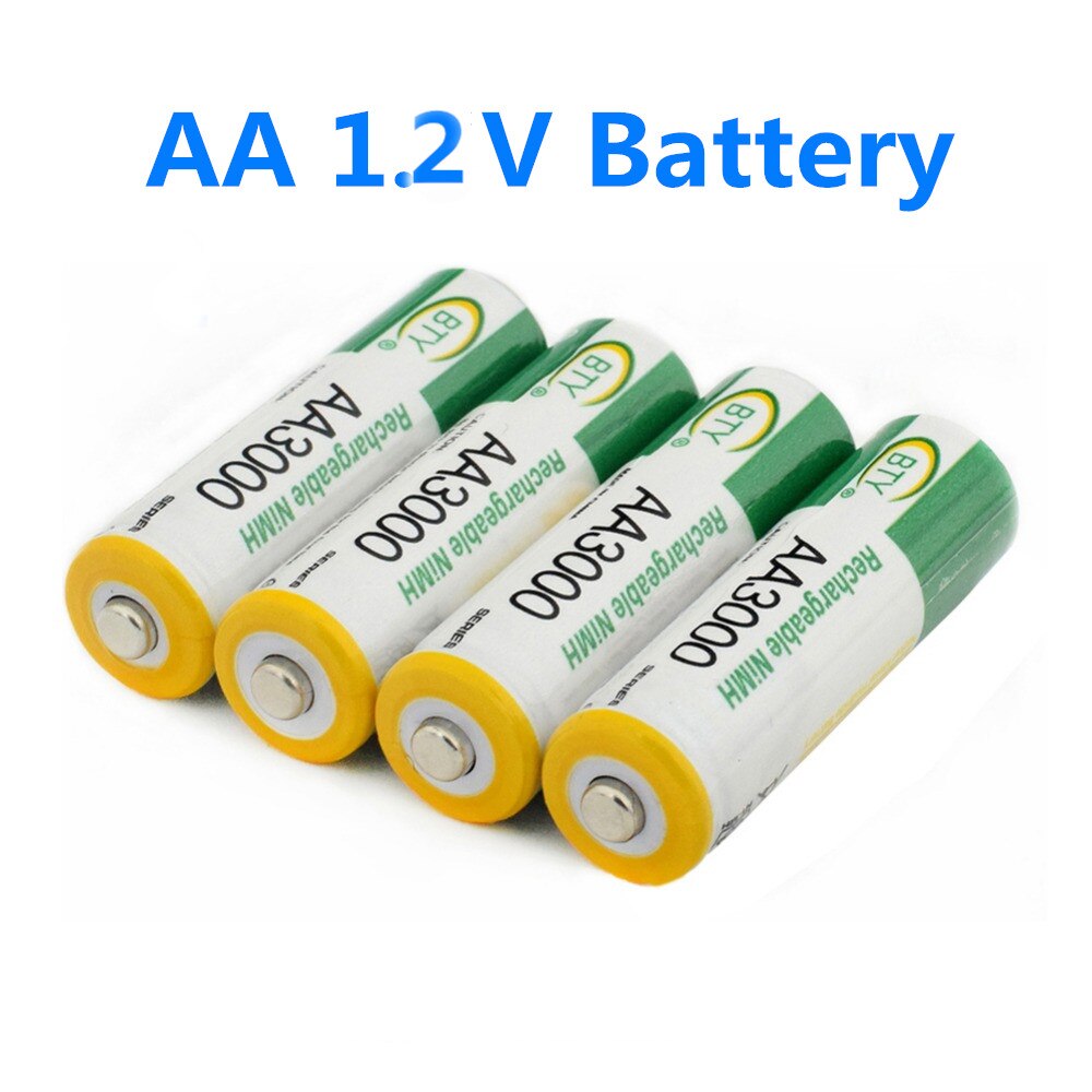 2-40 1.2V Aa Batterij 3000Mah Ni Mh Aa Vooraf Opge... – Vicedeal