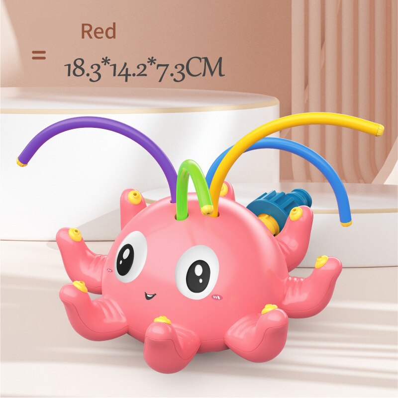 Outdoor Water Spray Octopus Sprinkler Pool Toys Su... – Grandado