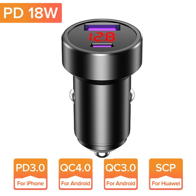 INIU USB Car Charger LED Display Quick Charge Type... – Grandado