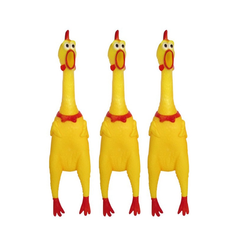 Snailhouse Screaming Chicken Pet Sound Toy Rubber ... – Grandado