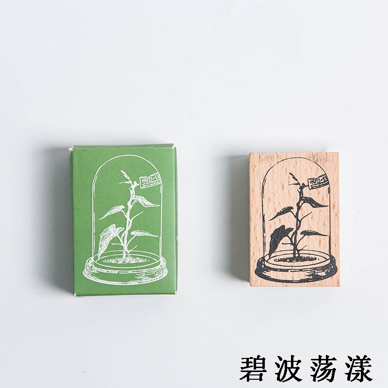 Vintage Flowers plant Mushroom decoration stamp wo... – Vicedeal