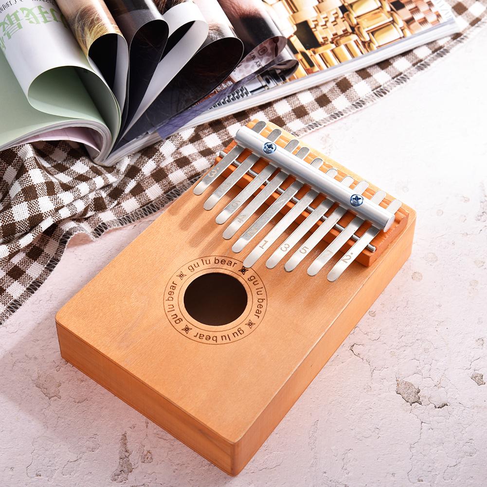 10 clés en bois Kalimba pouce doigt Piano Instrume... – Grandado