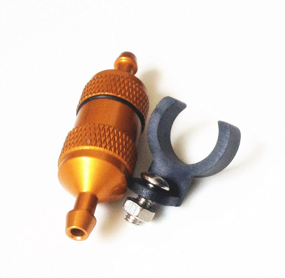 golden large aluminum fuel filter w/ primer pump f... – Grandado