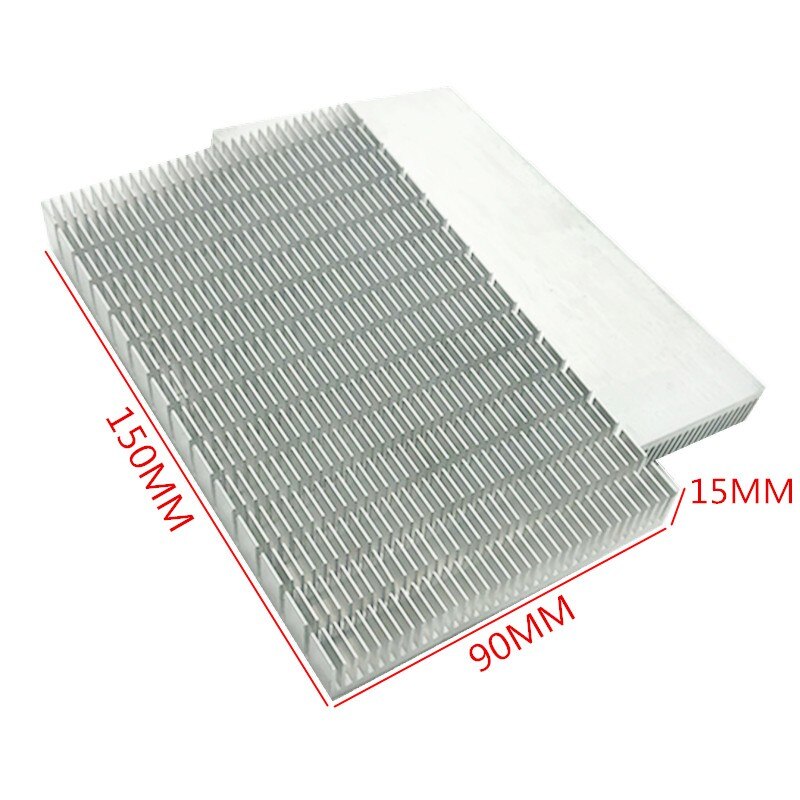 1Pcs high power heat sink 150*90*15MM slotted radi... – Grandado