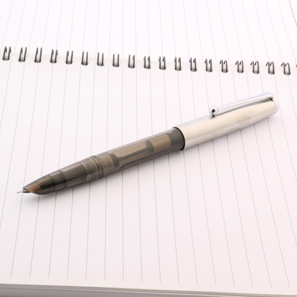 jinhao Silver Transparent color pen plastic classi... – Grandado