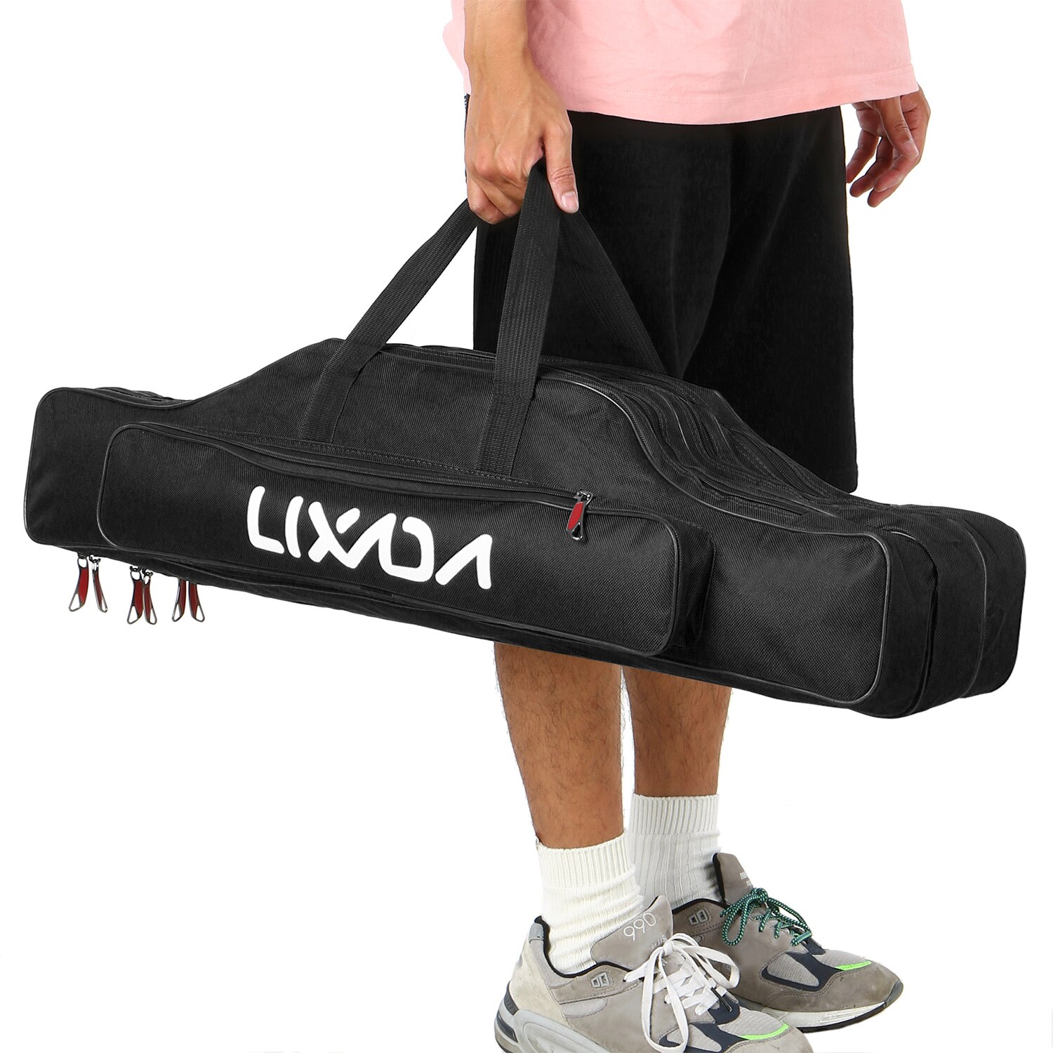 Lixada 3 Layers Fishing Pole Bag Portable Folding ... – Grandado