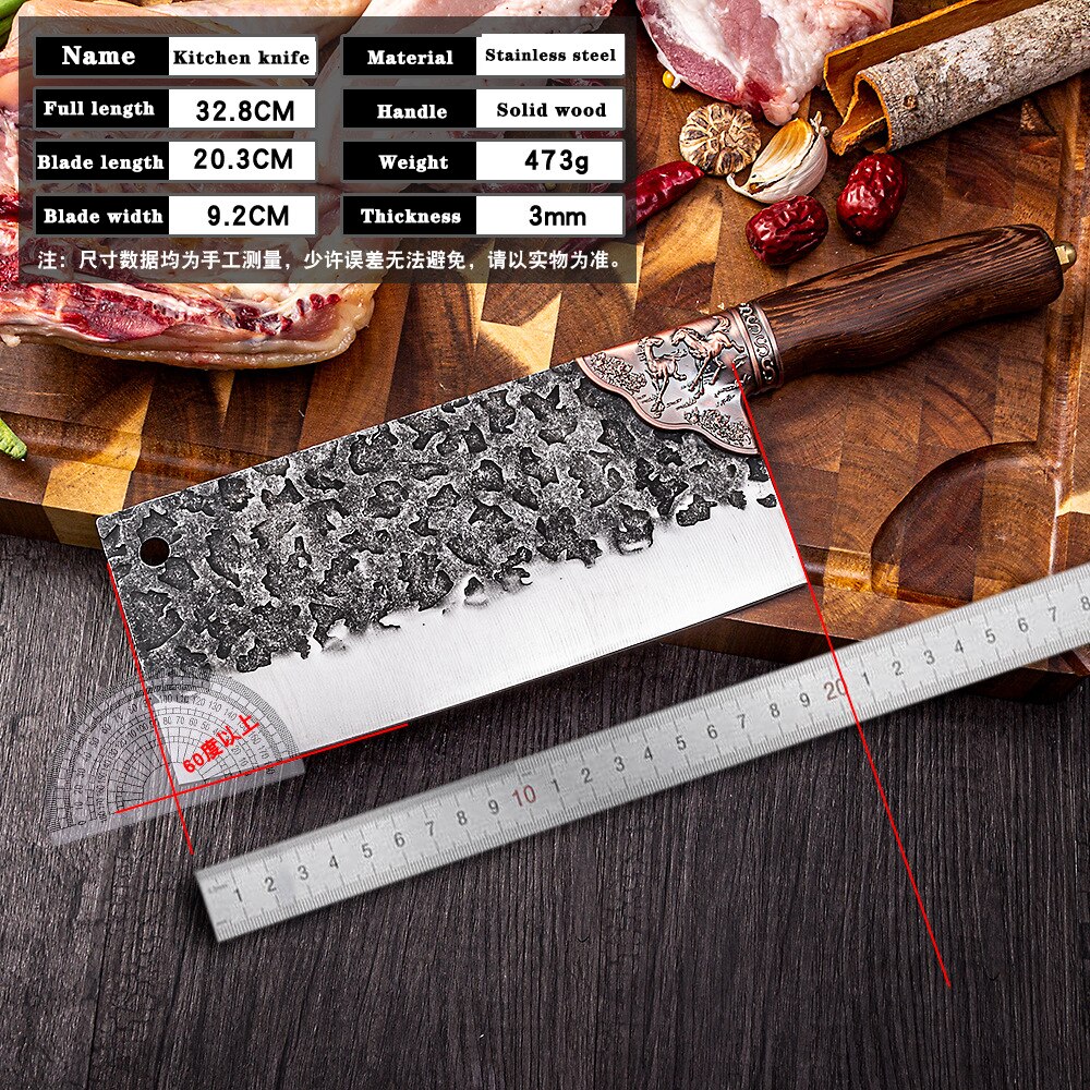 Forged Longquan Kitchen Knife Household Chopping K... – Vicedeal