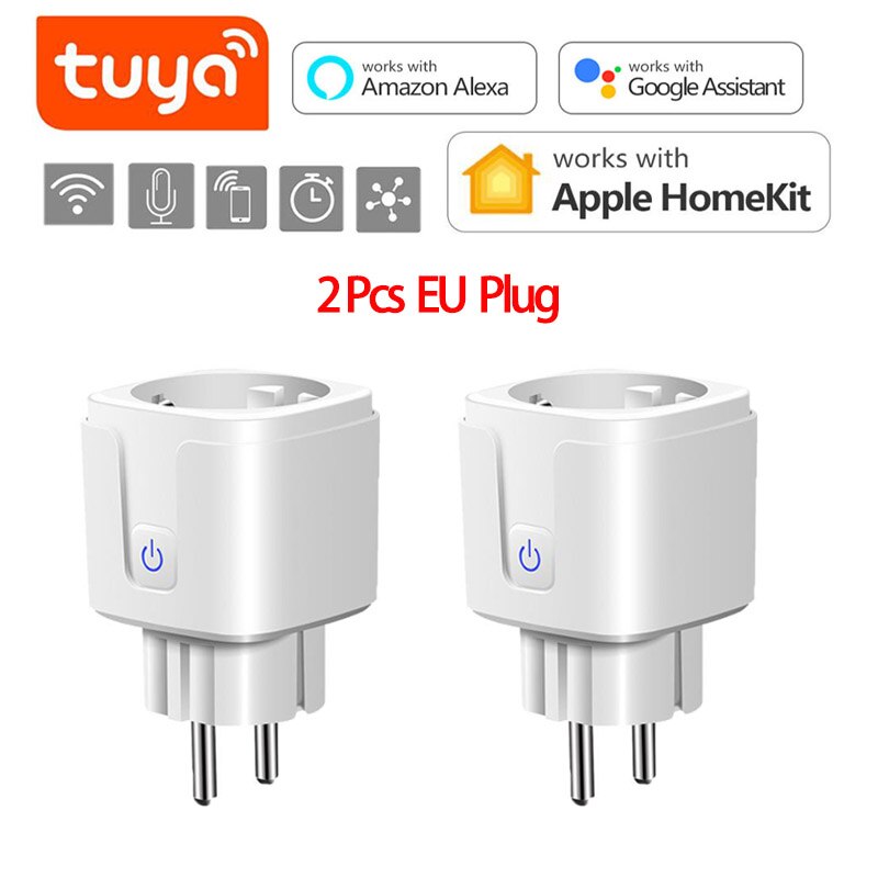 Smart Plug Wifi Socket 16A Eu Power Monitor Timing... – Vicedeal