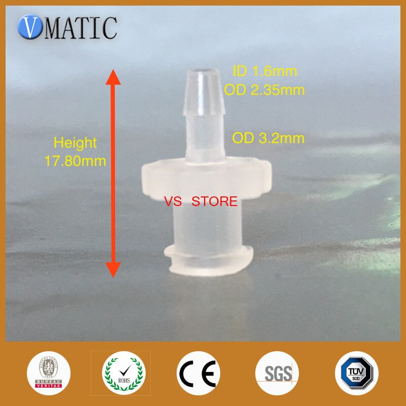 Packung Von 10X3/32 Zoll Barb Weibliche Luer-lock ... – Vicedeal