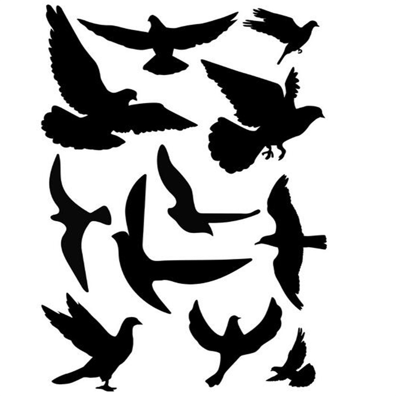 1PCS Black Bird Window Static Anti-Collision Glass... – Grandado