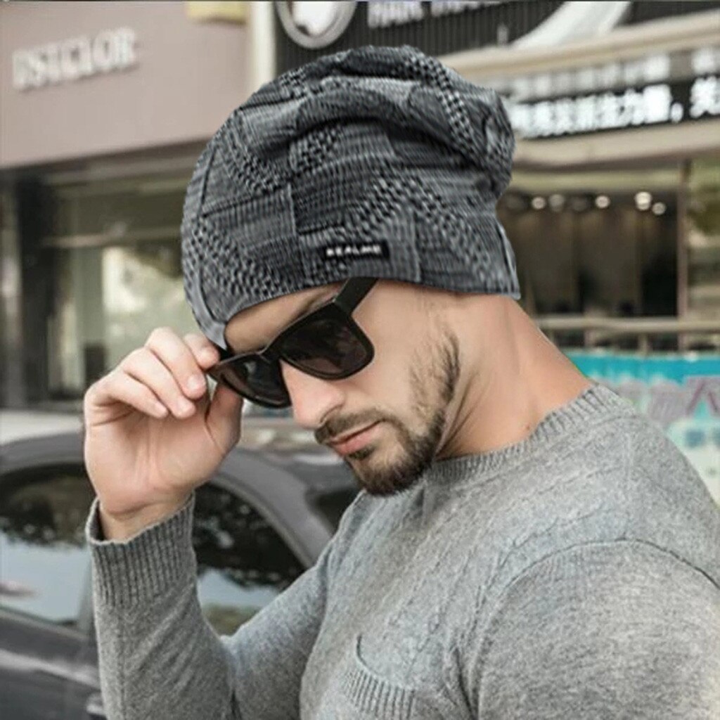 Beanies Winter Cap Women Men Hat Trendy Warm Overs... – Grandado