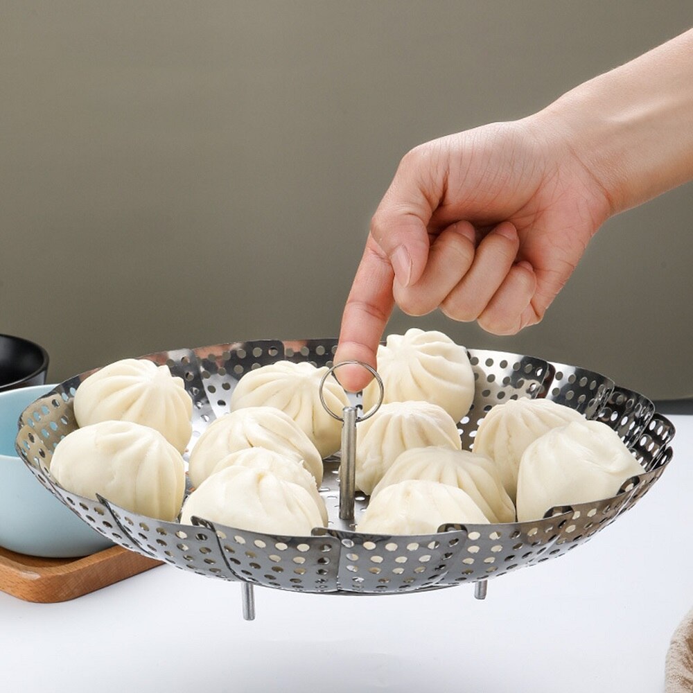 Stainless Steel Lotus Steaming Tray Multi-Function... – Grandado