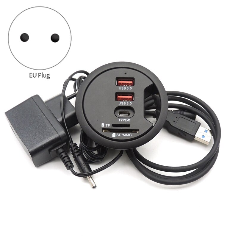 USB Hub USB3.0 Mount in Desk Multi Ports with SD/T... – Vicedeal