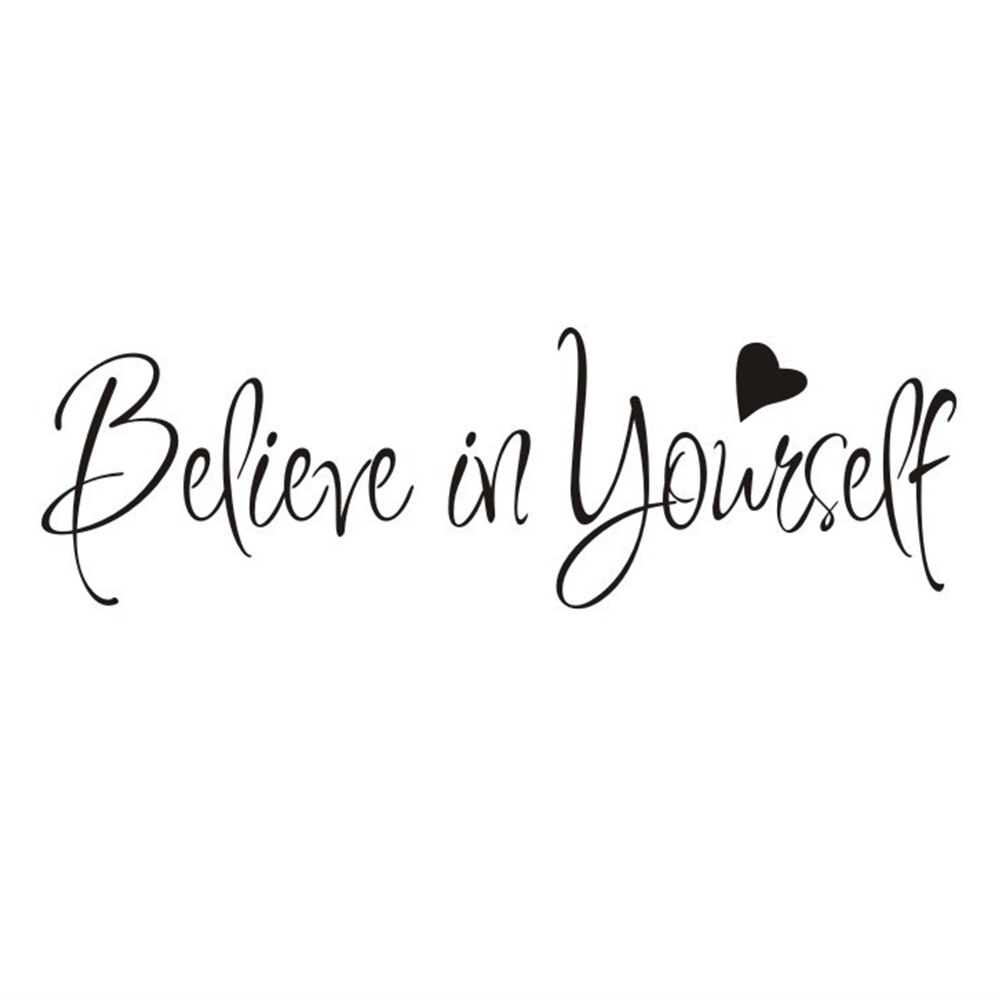 Inspiring Quote Adhesive Art Classroom DIY Wall St... – Vicedeal