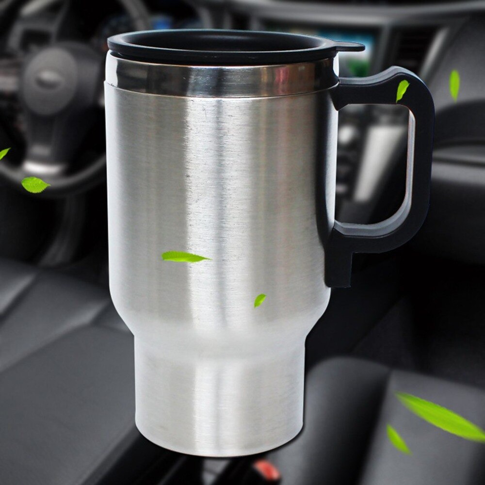 12 V 500ml Stainless Steel Thermos Heating Cup Car... – Grandado