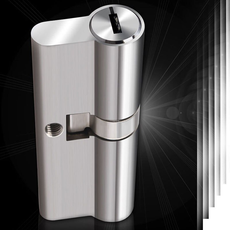 Door cylinder 60 65 70 75 80 85 90mm European Stai... – Grandado