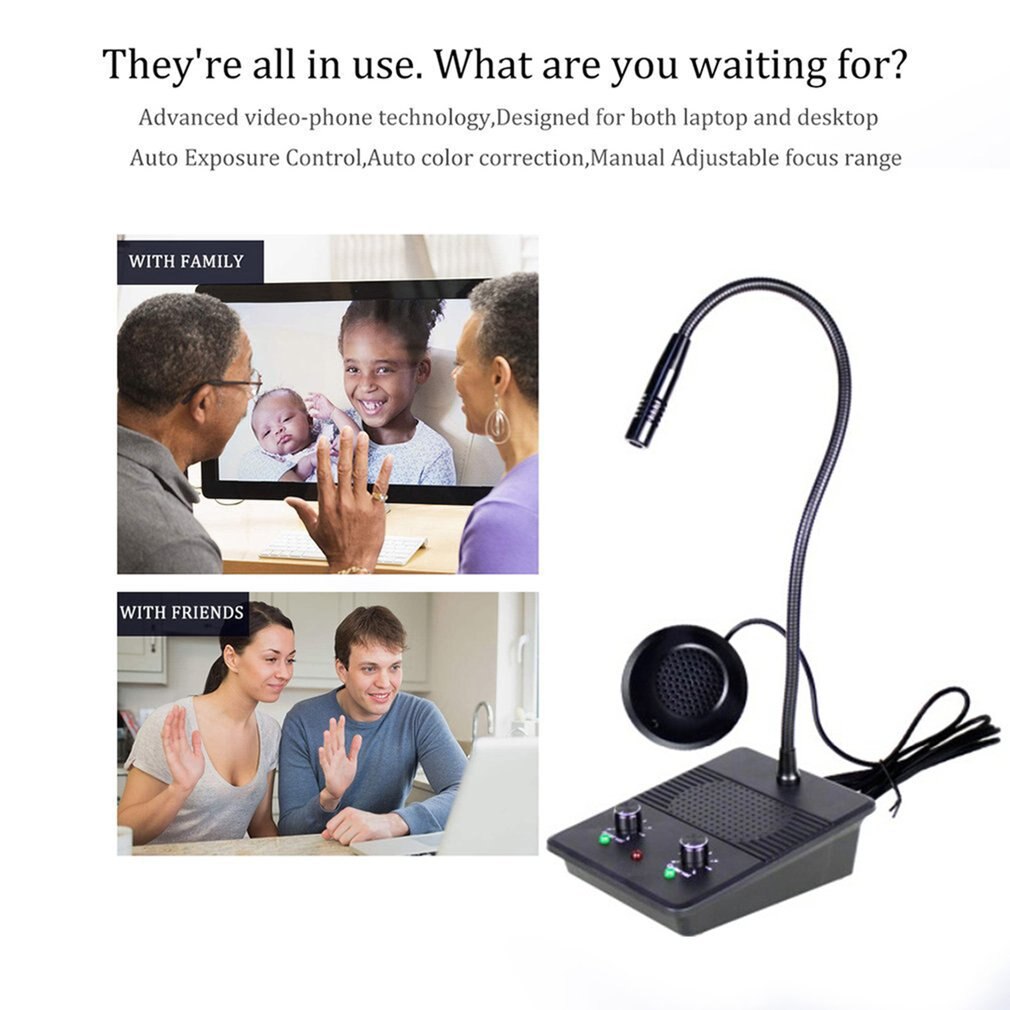 Bank Intercom System Two-way Window Intercom Louds... – Grandado