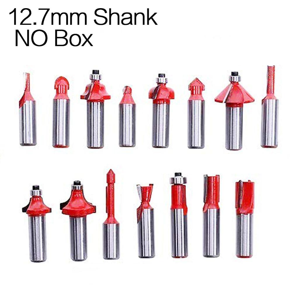 15pcs 6.35mm Shank Milling Cutter Machine Set Rout... – Grandado
