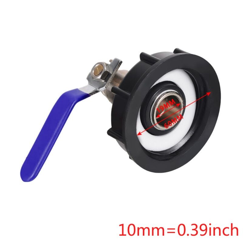 IBC Ball Outlet Tap Tank 3/4" Food Grade Drain Ada... – Grandado