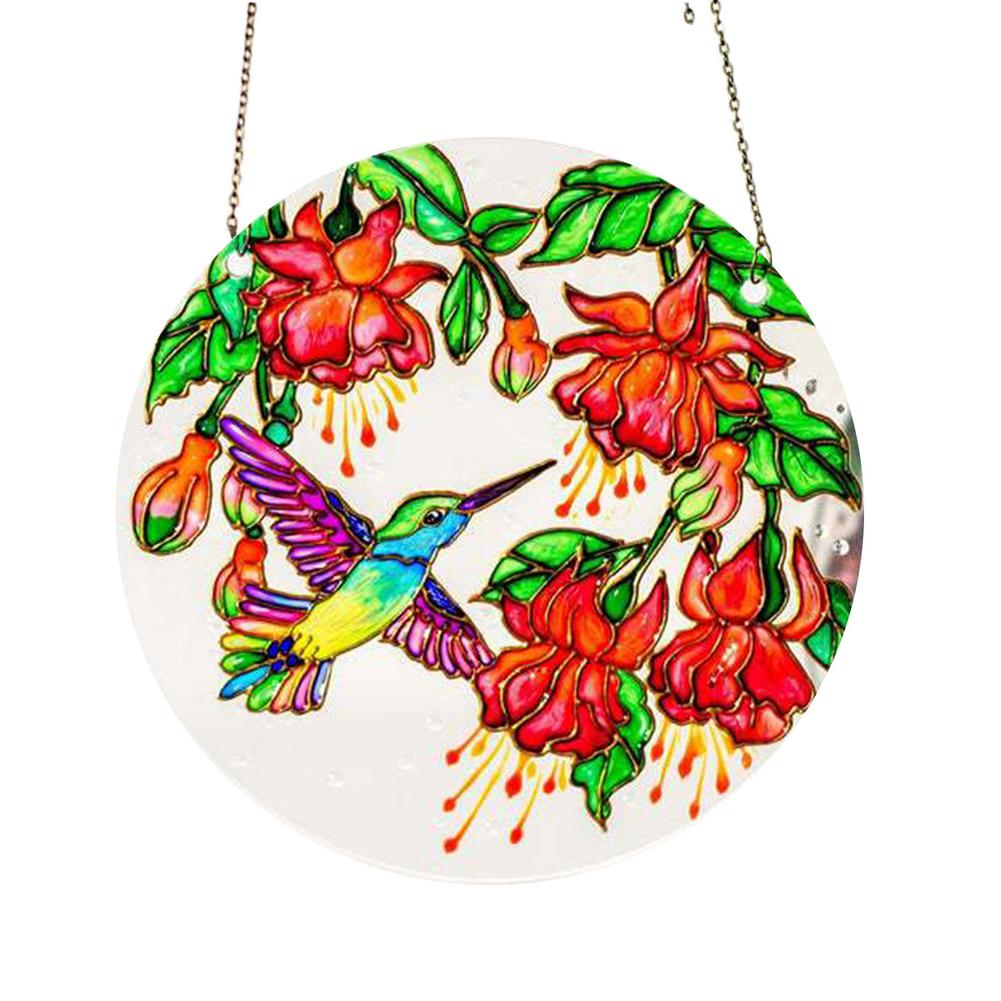 Suncatcher Panel For Window Indoor Hummingbird Sta... – Grandado