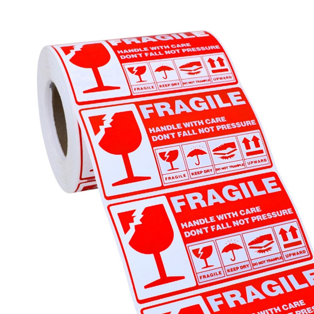 300pcs Fragile Label Stickers Handle with Care Mov... – Grandado