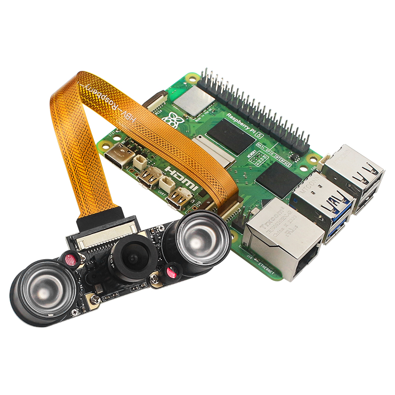 Raspberry Pi 5 Camera 5MP 1080P Optioneel Nachtzic... – Vicedeal
