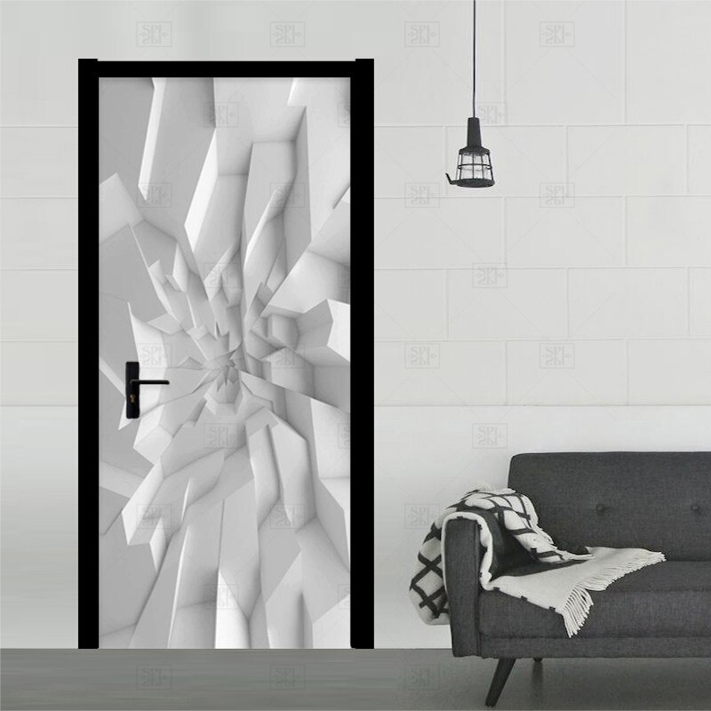 Modern 3D Stereo Geometric Wallpaper Abstract Art ... – Grandado