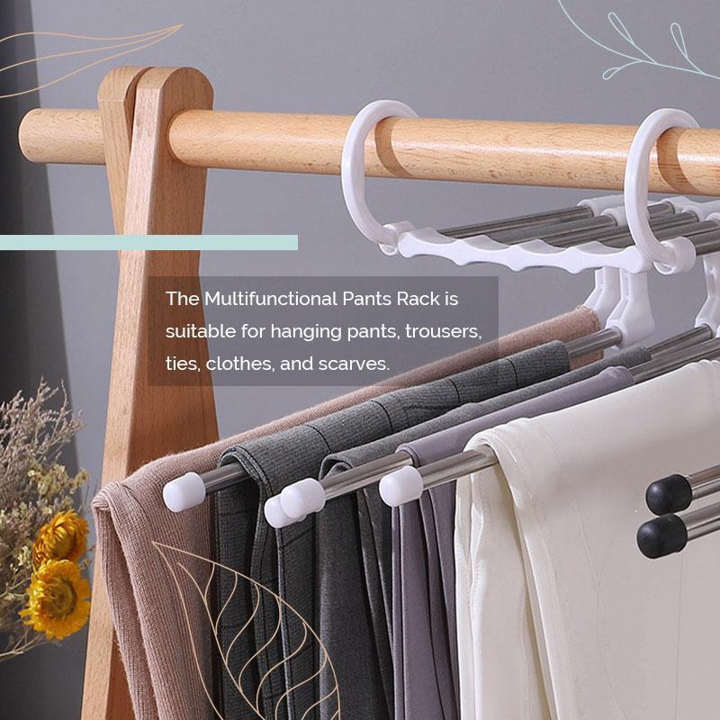 Multi-functional Pants Rack 5 in 1 Multi-functiona... – Vicedeal