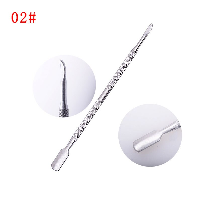 1Pcs Cuticle Pushers Double Head Rvs Nail Cuticle ... – Grandado
