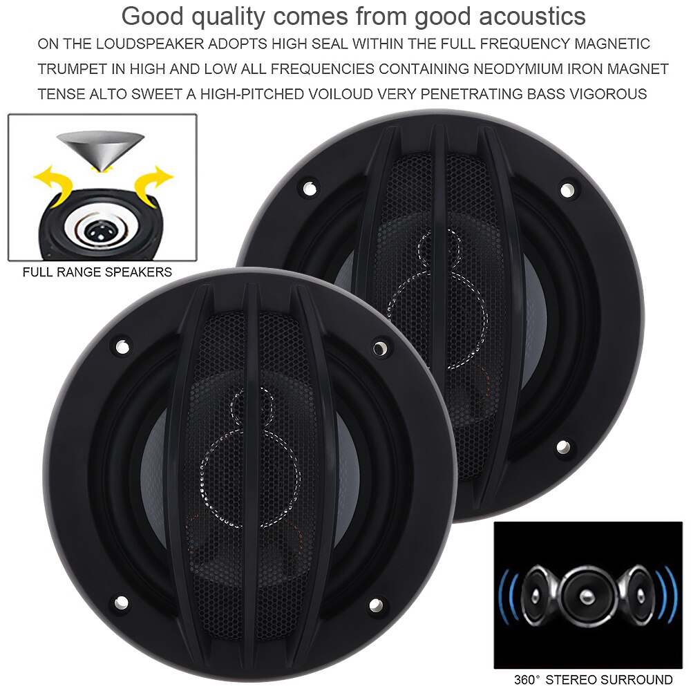 TS-A1394S 5 Inch 280W Car HiFi Coaxial Speaker Veh... – Grandado