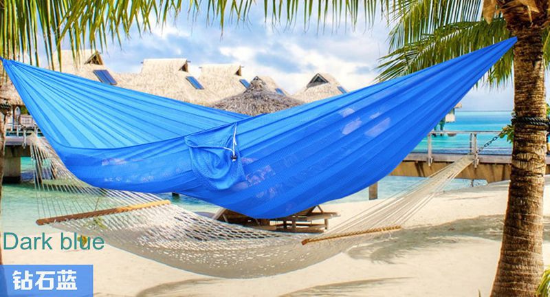 Ultra flexible wide outdoor mesh hammock double ic... – Grandado