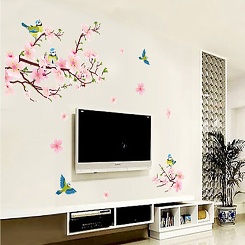 Sakura Wall Stickers Decal Bedroom Living room DIY... – Vicedeal