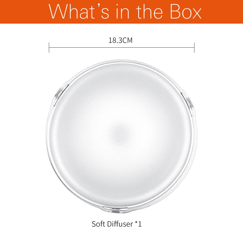 Godox 7" inch 18.3cm White Diffuser Filter fo... – Grandado