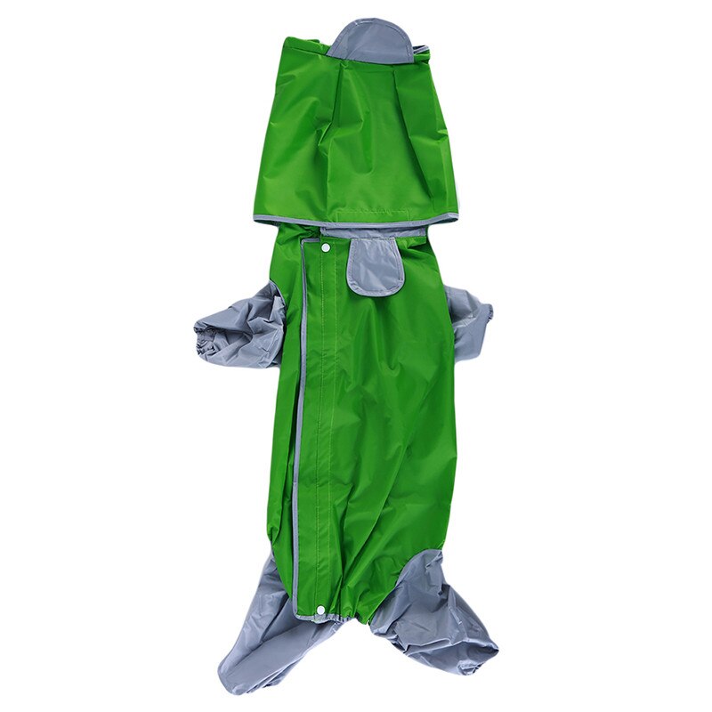 Stor hund regnfrakk firbeint i ett stykke kjæledyr... – Grandado