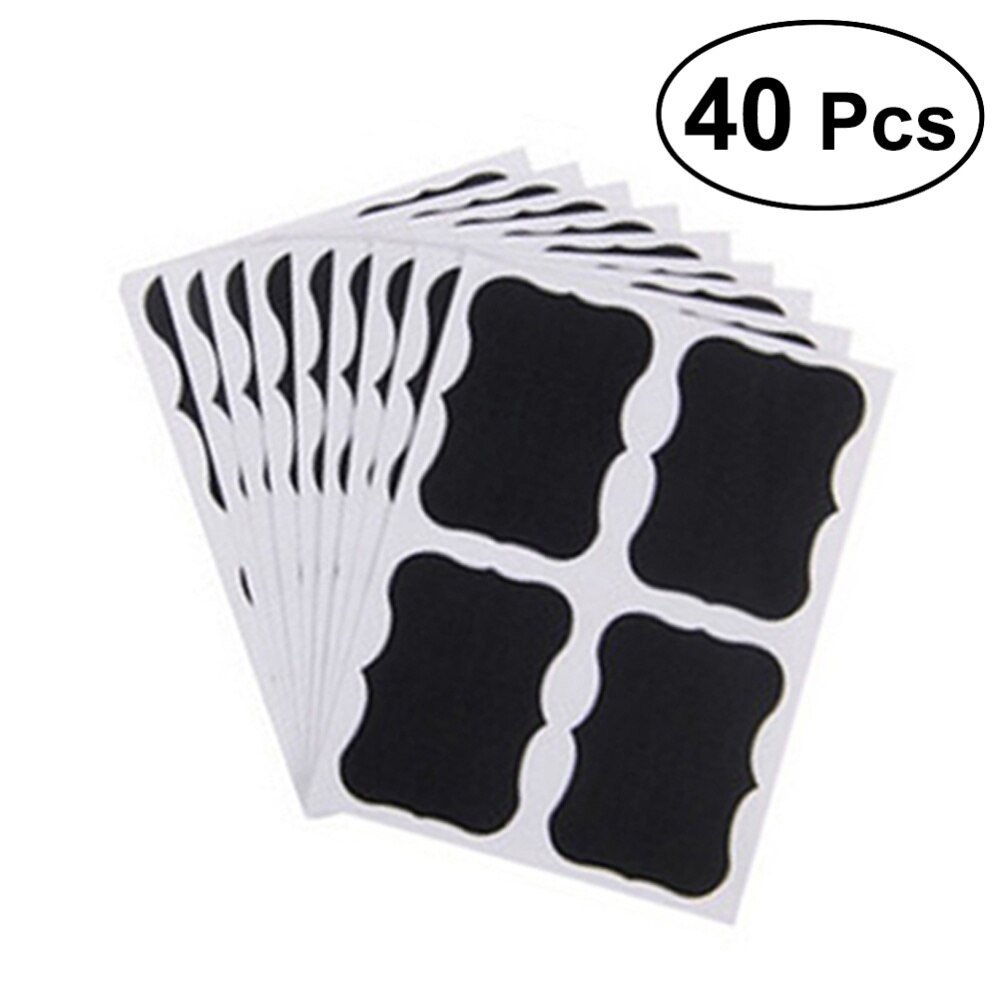 40 Pcs Schoolbord Marker Labels Verwijderbare Pvc ... – Vicedeal