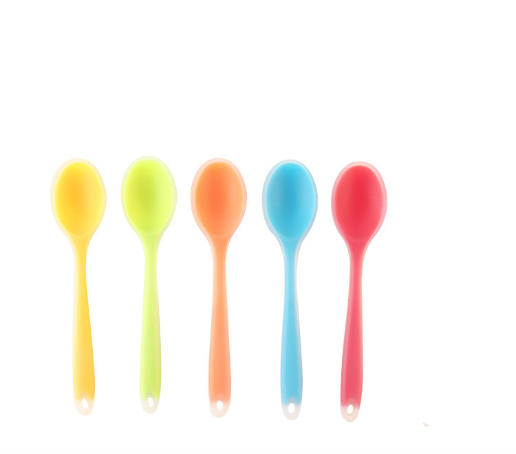 Colorful Mini Silicone Spoon Ladle Scoop Heat Resi... – Vicedeal
