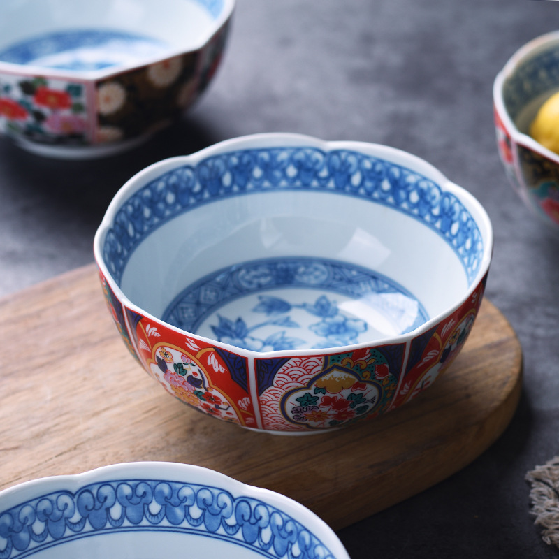 Japanese Ancient Imari Style Ceramic Tableware Jap... – Grandado