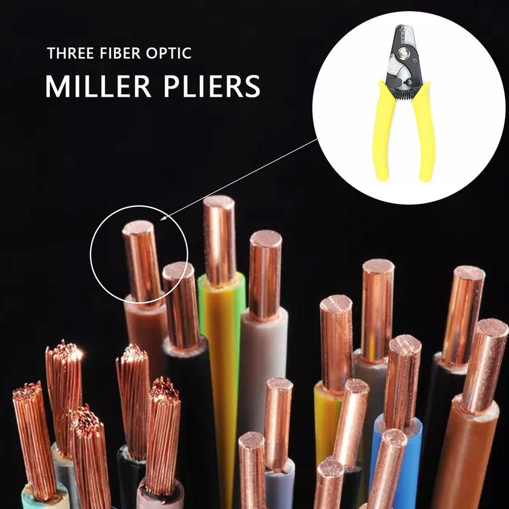 Miller Klem Fiber Striptang Fis Tri-Hole Fiber Opt... – Grandado