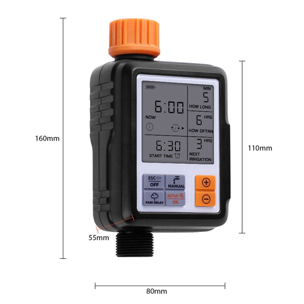 3 inch LCD garden irrigation timer self-timer wate... – Grandado