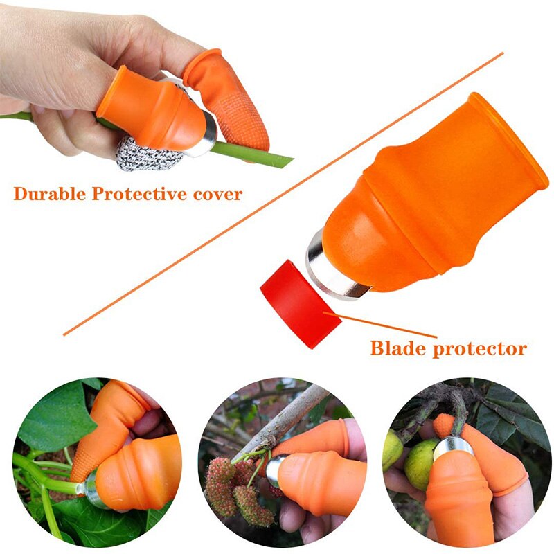 12 Pack Siliconen Duim Mes, Separator Vinger Mes P... – Grandado