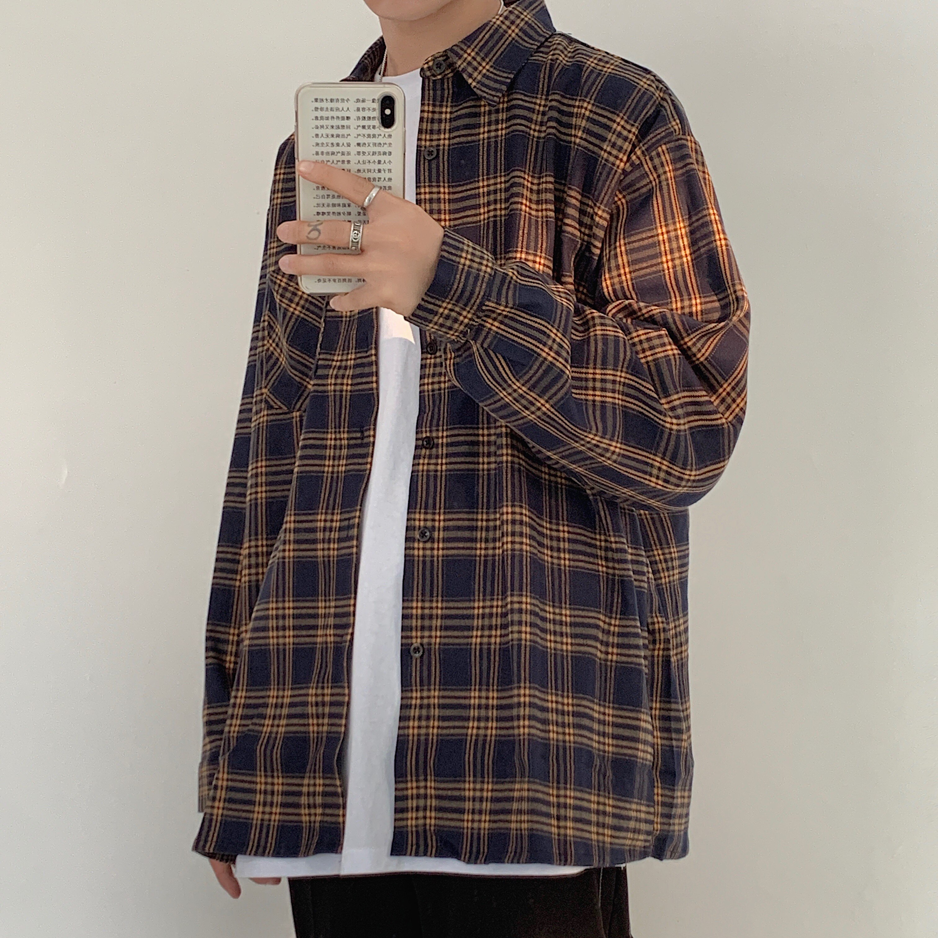 LAPPSTER Mens Graffiti hip hop voorjaar shirts met... – Vicedeal