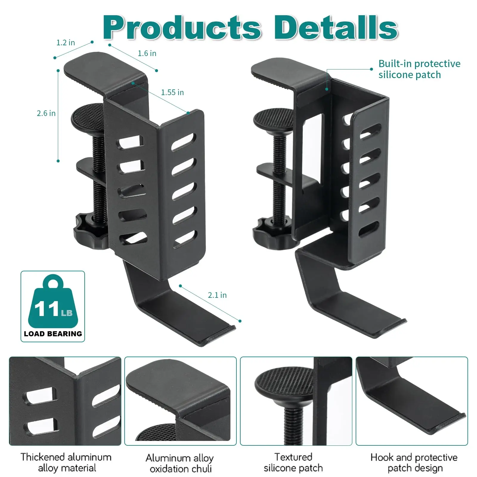Desk Side Laptop Mount,Hanging Laptop Holder for O... – Grandado