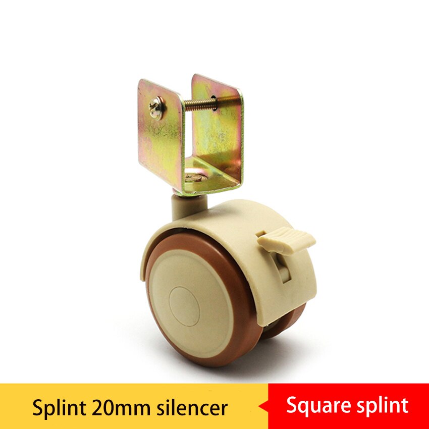 4Pcs/lot Baby bed rotating wheel Casters Silent un... – Grandado