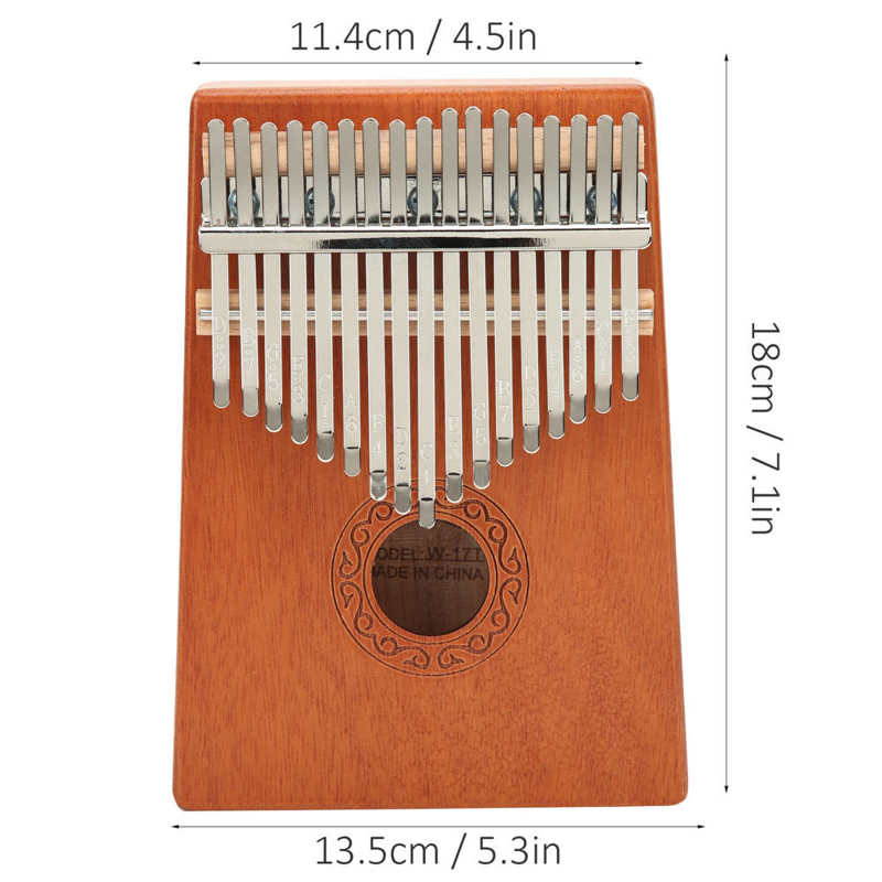 Music Instrument Educational Toy 17 Key Kalimba Th... – Grandado