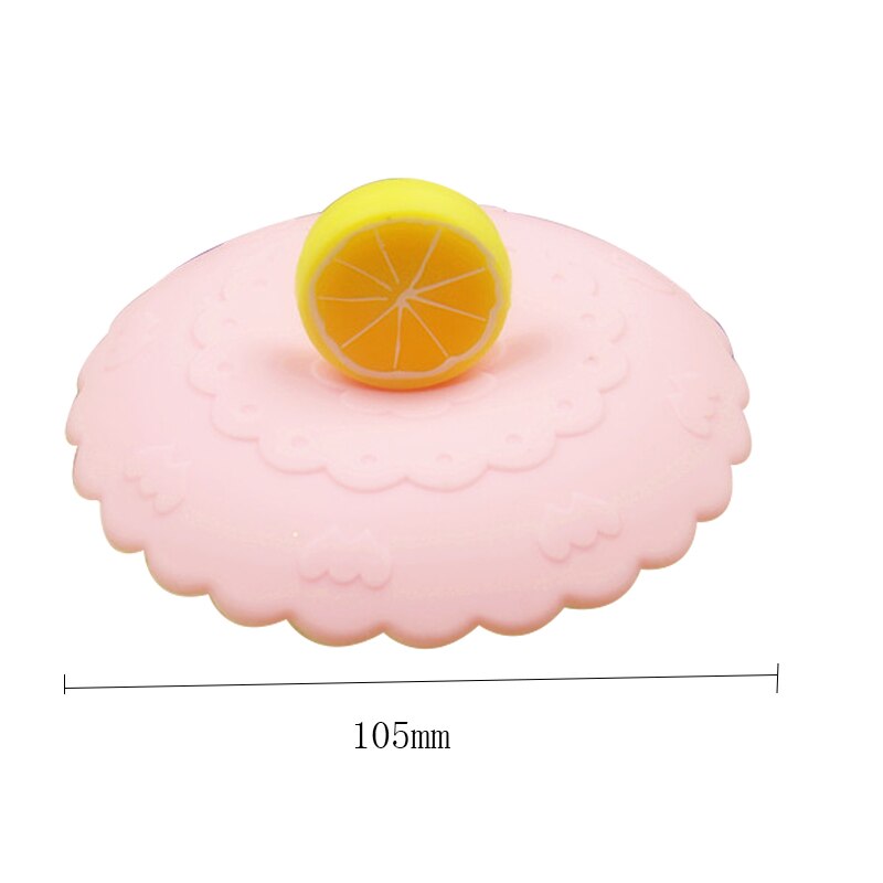 Tapa de silicona para taza con Clip, tapa rosa cre... – Grandado