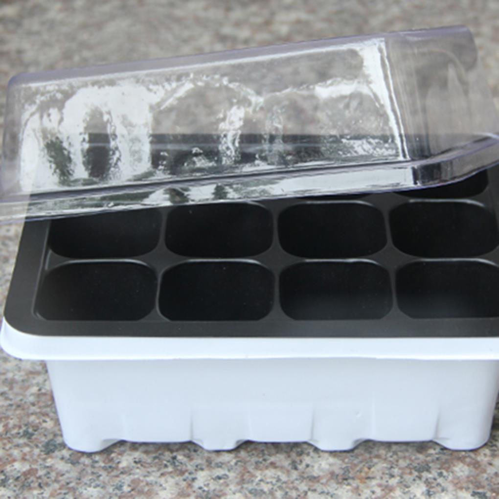 12 cells Seeding Box Breeding Three-piece Set Prop... – Grandado