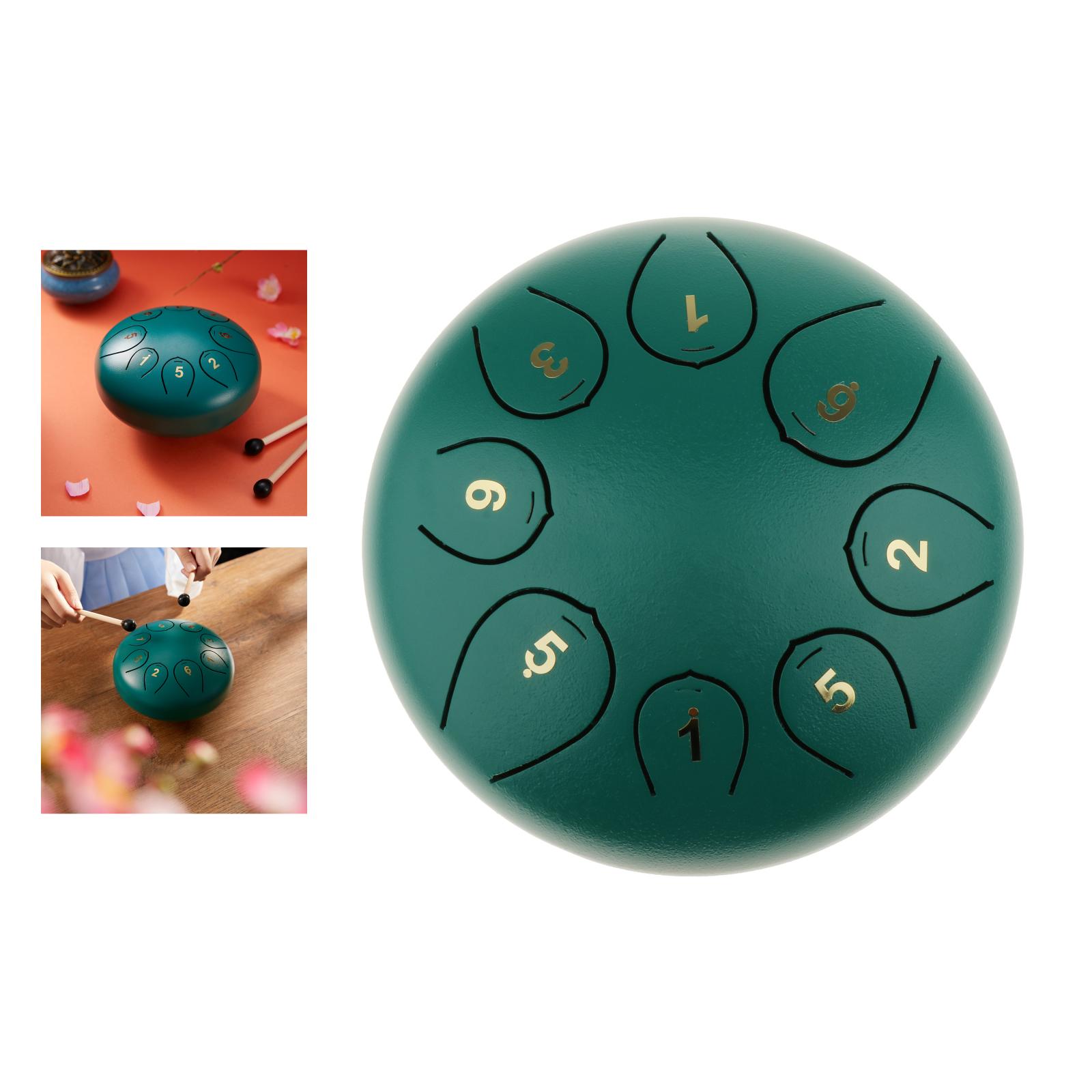 Mini Steel Tongue Drum Handpan Drumsticks Music Bo... – Vicedeal