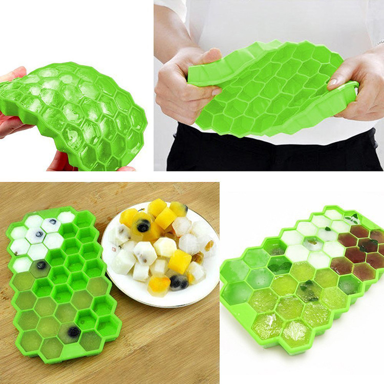 Ice Cube Maker Giant Jumbo Big Ice Tray Mold Honey... – Grandado
